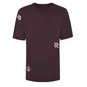 INGMARSON Embroidered Organic Cotton T-shirt - Red