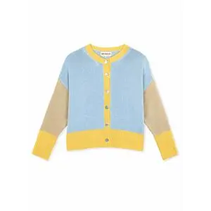 Mind Traveler Colour-block Knit Cardigan