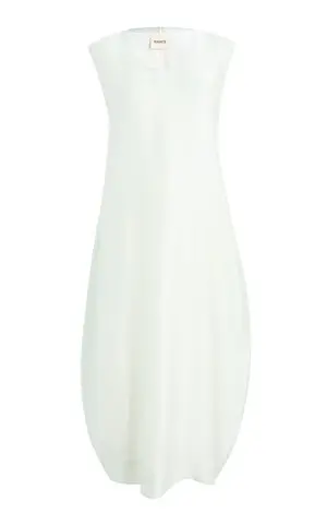 Khaite Grier Silk Maxi Dress