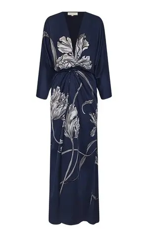 ANDRES OTALORA Olanna Printed Maxi Dress