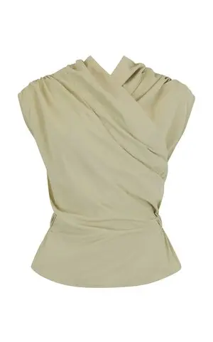 HARRIS TAPPER Exclusive Chaimberlain Wrap Top