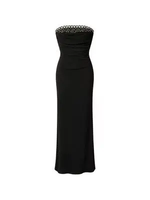 NAFSIKA SKOURTI Joni Crystal-embellished Strapless Midi Dress