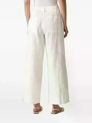 PEDRO DEL HIERRO Embroidered Wide-leg Trousers