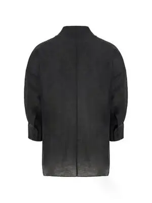 Antonelli Firenze Sequin-embellished Leaf-applique Shirt