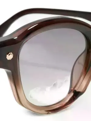 JOHN DALIA P10 Round-frame Sunglasses