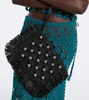 Rabanne Sac A Main Small Studded Clutch