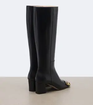 Valentino Garavani Vesside Vlogo Knee-high Boots