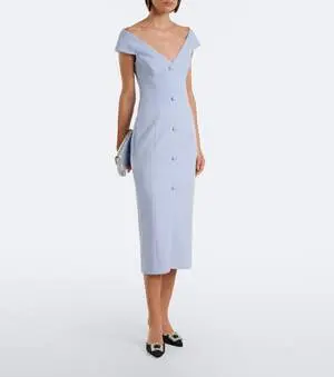 Safiyaa Klea Crepe Cocktail Dress