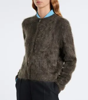 LISA YANG Azalea Cashmere Cardigan - Brown