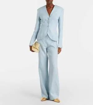 Faithfull The Brand Zeta Linen Blazer