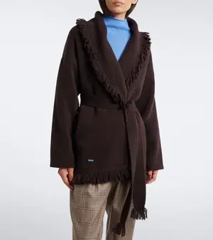 Alanui Finest Cashmere And Silk-blend Cardigan