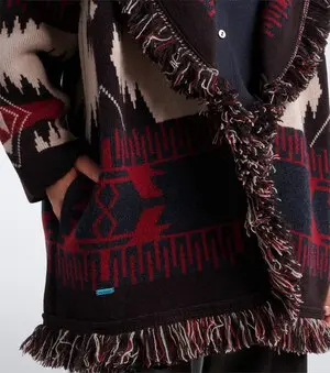 Alanui Icon Jacquard Cashmere Cardigan