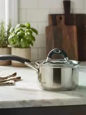 BIALETTI Avorio Long-handle Saucepan