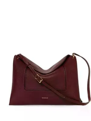 WANDLER Penelope Slouch Cross Body Bag - Red