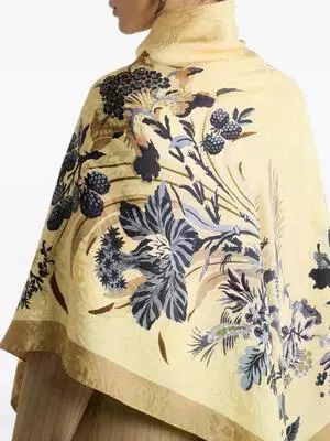 Etro Floral Jacquard Shawl