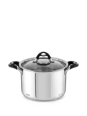 BIALETTI Stainless Steel Pot - Silver