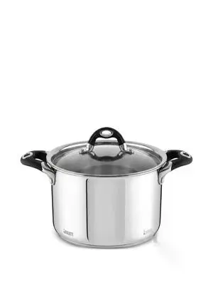 BIALETTI Stainless Steel Pot - Silver