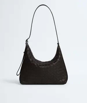 Bottega Veneta Small Traveler Hobo Bag - Espresso