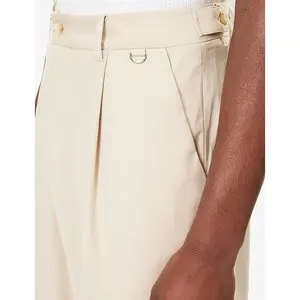 SUMMIT Tailored Cotton And Wool-blend Trousers