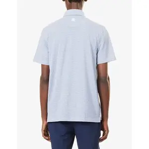 G/fore Mosaic All Play Stretch-cotton Polo Shirt