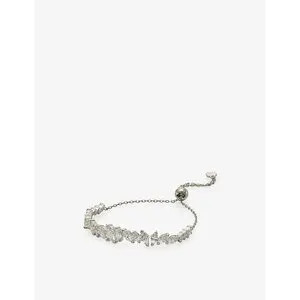 SWAROVSKI Mesmera Rhodium-plated And Cubic Zirconia Bracelet - Silver