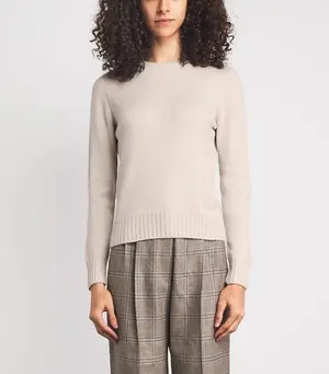 Agnona Cashmere Lipstick Sweater