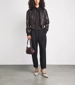 Agnona Sleeveless Draped Blouse