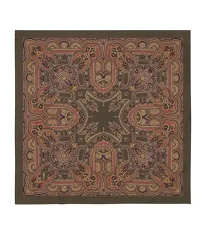 Saint Laurent Paisley Scarf - Beige