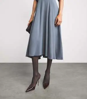 Agnona Draped Kimono Maxi Dress