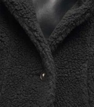 Stella McCartney Plush Peplum Jacket
