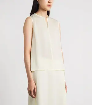 Theory Split-neck Shell Top