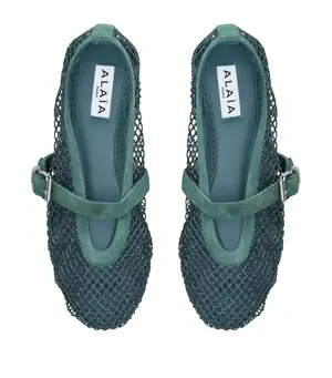 Alaïa Mesh Ballet Flats