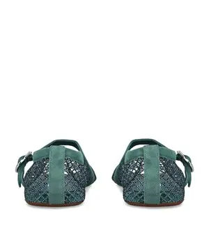 Alaïa Mesh Ballet Flats