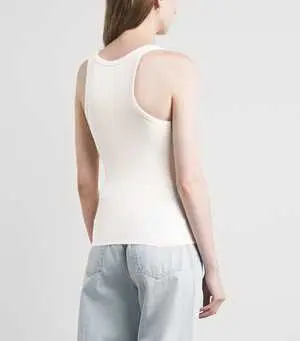 Eterne Ribbed Tank Top
