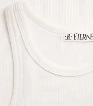 Eterne Ribbed Tank Top