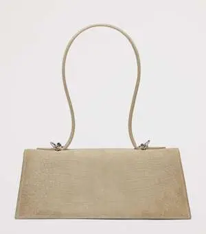 Alexander McQueen Leather Jewelled Top-handle Bag