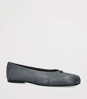 MAISON MARGIELA Leather Tabi Ballet Flats