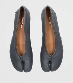MAISON MARGIELA Leather Tabi Ballet Flats