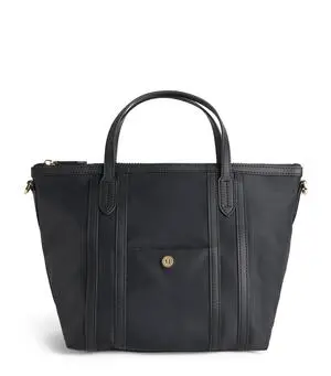 Harrods Grab Nylon Jetsetter Tote Bag - Black