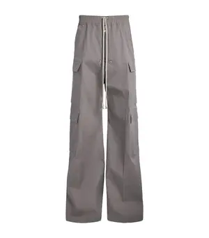 Rick Owens Cargobelas Wide-leg Trousers - Grey