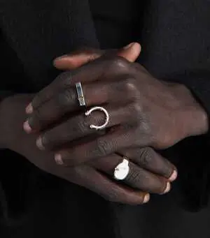 FYR Sterling And Yellow Gold Purity 2.0 Ring