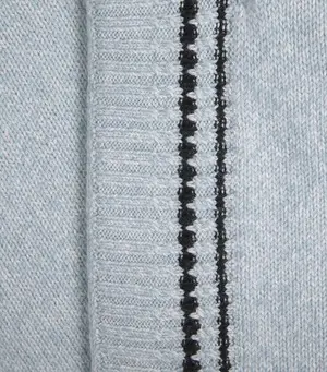BARRIE Mottled Cashmere Wide-leg Trousers