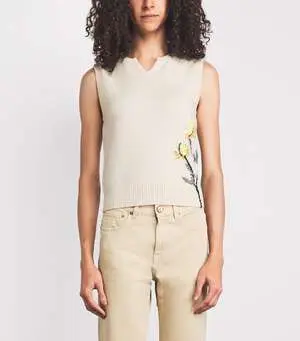 BARRIE Cashmere Thistle Top