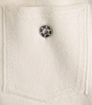 BARRIE Cashmere Cotton Midi Skirt