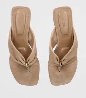 Simkhai Suede Stella Heeled Mules 50