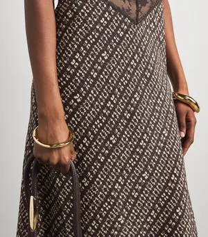 SIR. Astrid Printed Lace Maxi Dress