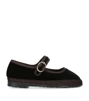 FLABELUS Velvet Sethe Mary Janes