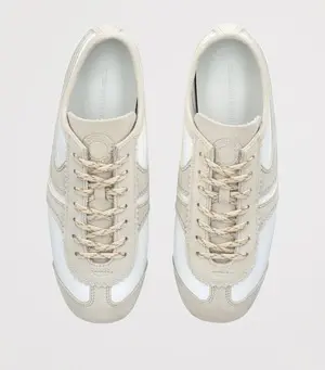 Dries Van Noten Leather Dustin Sneakers - White