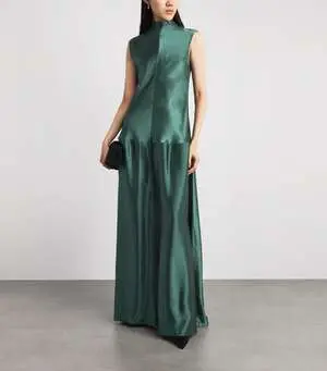 FFORME Satin Akriti Maxi Dress