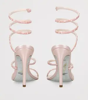 Rene Caovilla Embellished Cleo Stiletto Sandals